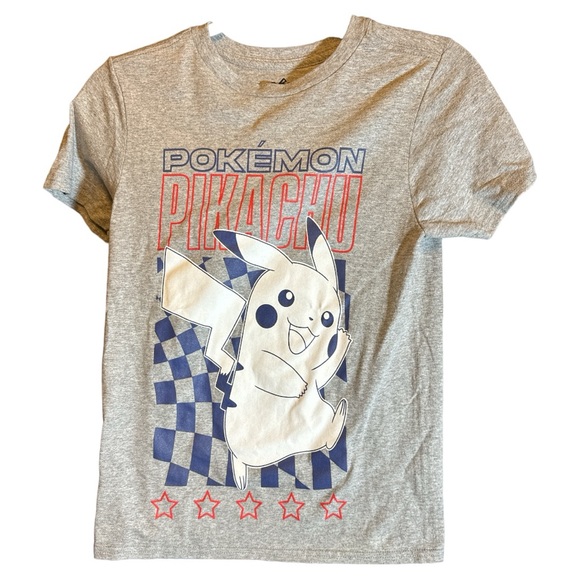 Nintendo | Shirts | Nwt Graphic Unisex Tshirt Pokemon Pikachu | Poshmark